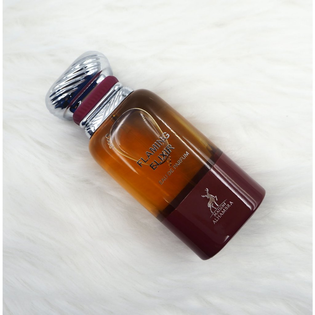FLAMING ELIXIR EAU DE PARFUM FOR MEN BY MAISON ALHAMBRA 80ML | Shopee ...