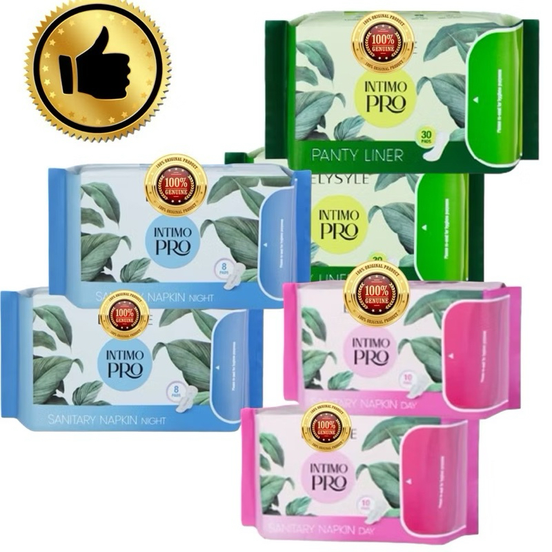 ELKEN INTIMO Sanitary Pad DAY USE/ NIGHT USE/ PANTY LINER | Shopee Malaysia