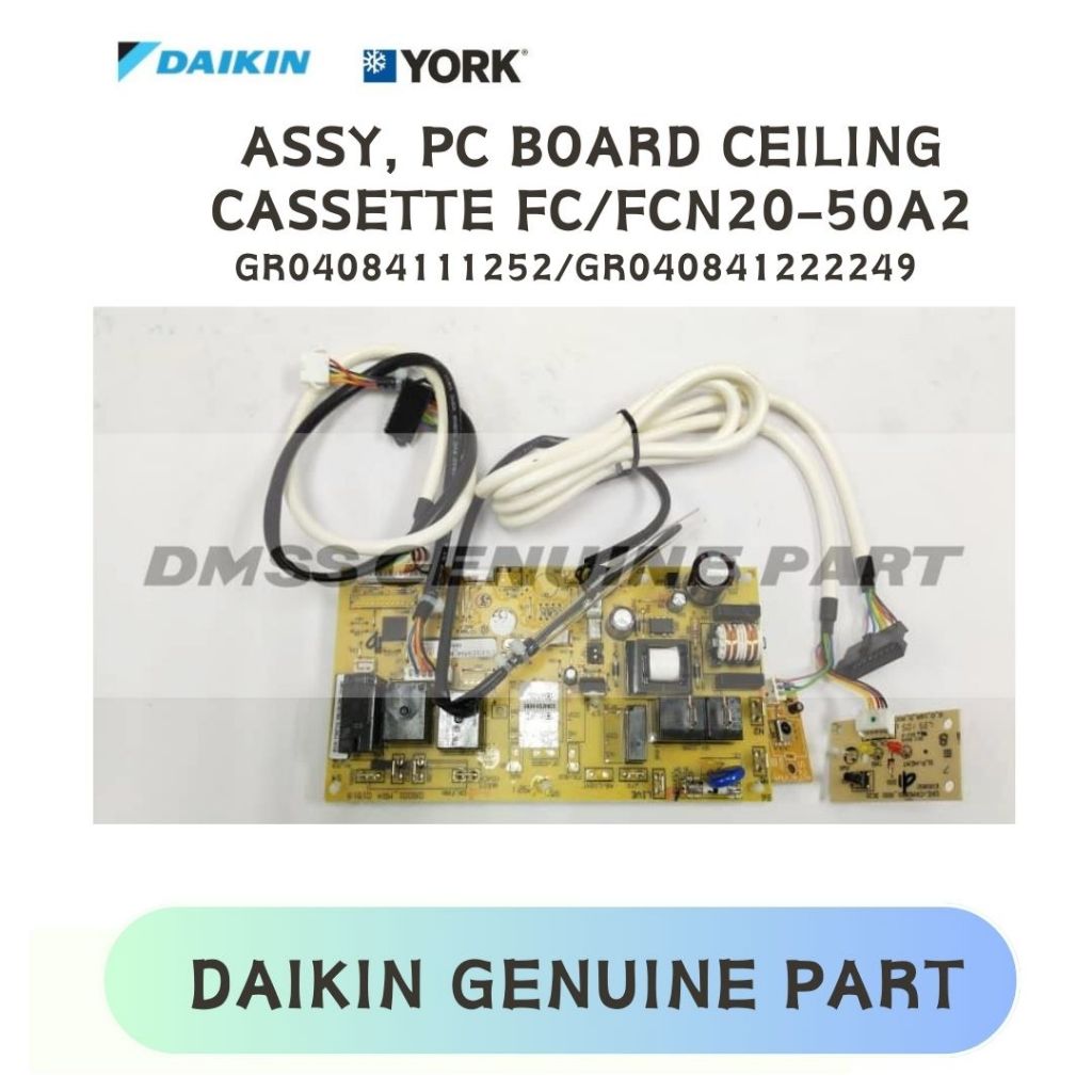 GR04084111252 | GR04084122249 | GENUINE DAIKIN PCB CEILING CASSETTE IC ...