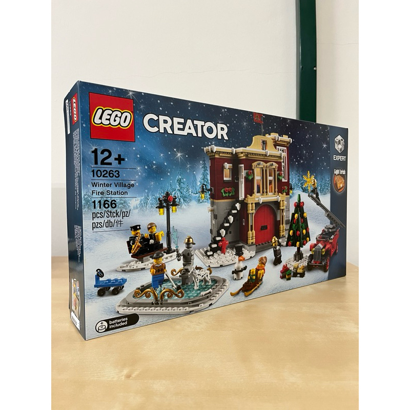 Lego 10263 Creator Expert Winter Village Fire Station Misb | Shopee ...
