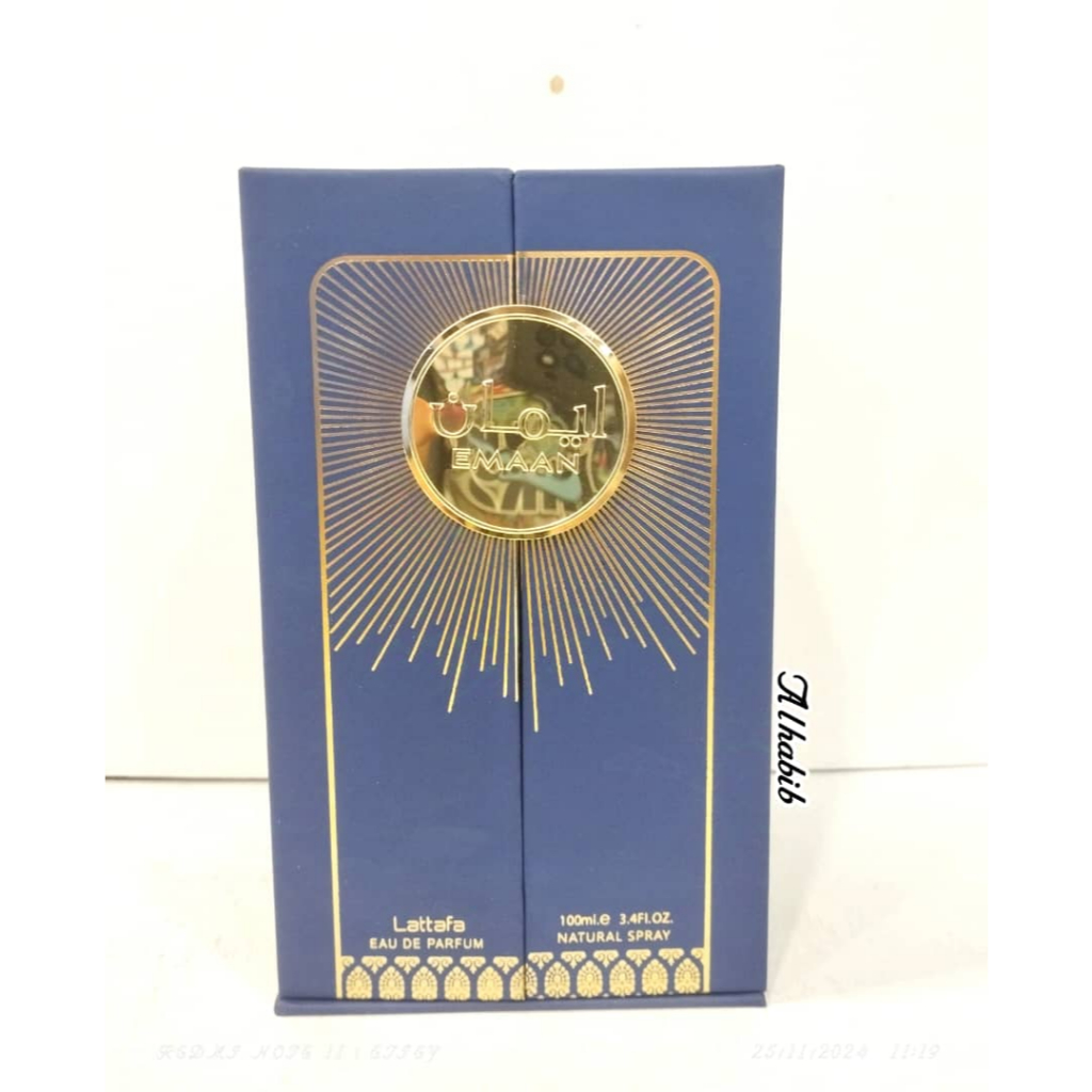 EMAAN by Lattafa is a luxurious perfume that embodies sophistication ...