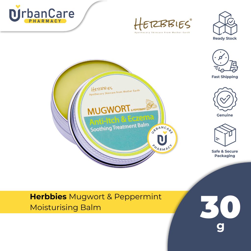 Herbbies Mugwort & Peppermint Moisturising Balm | Shopee Malaysia