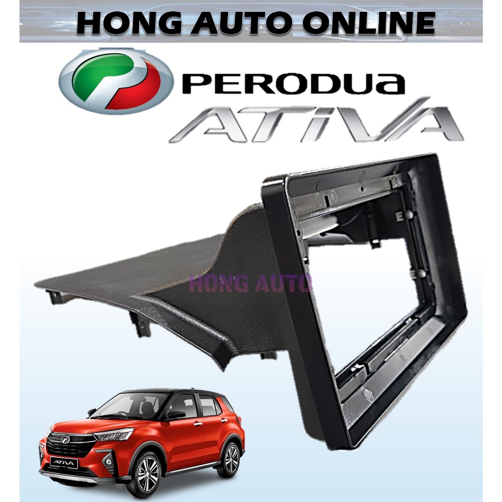 Perodua ATIVA 2021-2023 Android Player 10" inch Full Casing With Socket ...