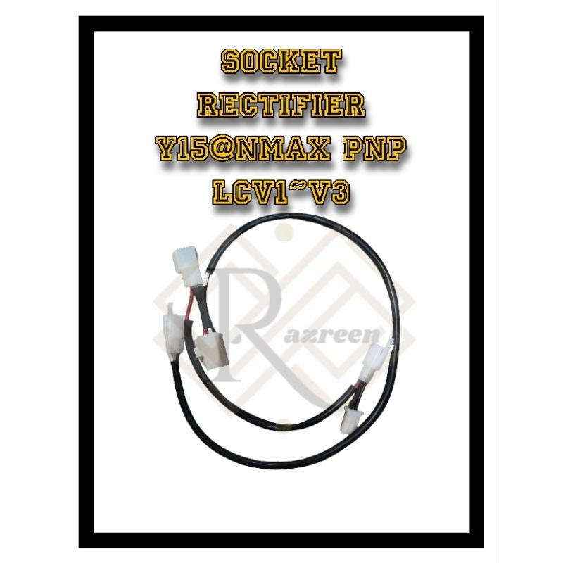 SOCKET RECTIFIER Y15@NMAX PNP LC V1-V3(DIRECT CURRENT) | Shopee Malaysia