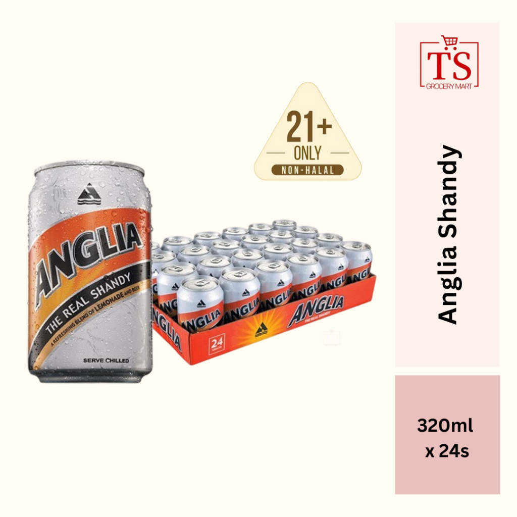 Anglia The Real Shandy 320ml x 24 Cans | Shopee Malaysia