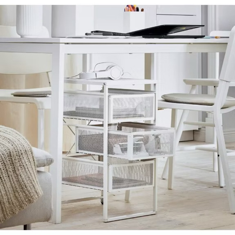 ORIGINAL IKEA | LENNART Drawer unit | Office Drawer | white black ...