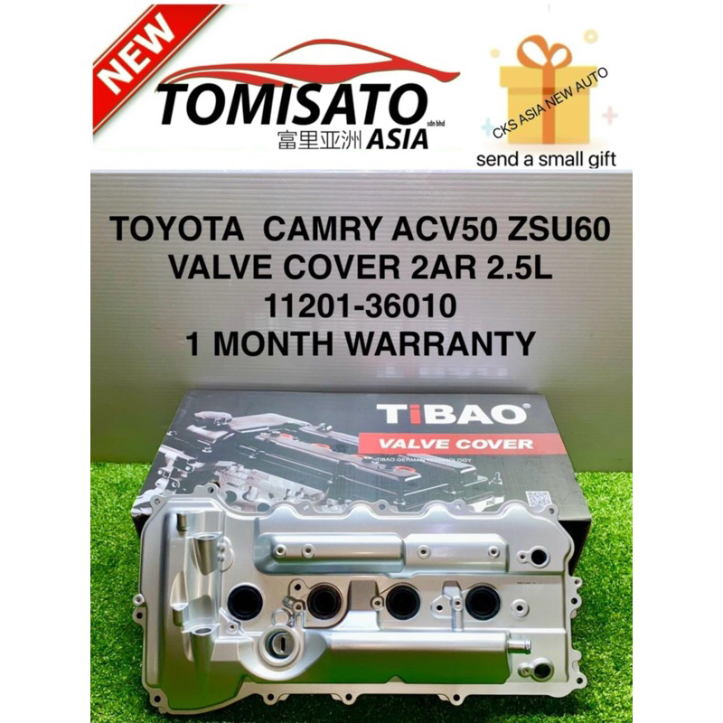 TOYOTA CAMRY ACV50 ZSU60 ENGINE VALVE COVER 2AR 2.5L (WITH GASSKATE ...