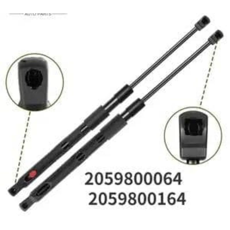 2059800064 2059800164 Mercedes Benz W205 W213 Front Bonnet Absorber ...