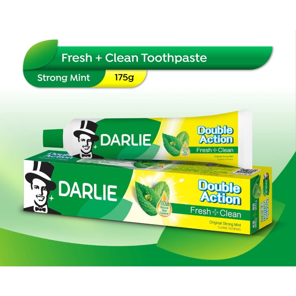 DARLIE Double Action Strong Mint Toothpaste 175g | Shopee Malaysia