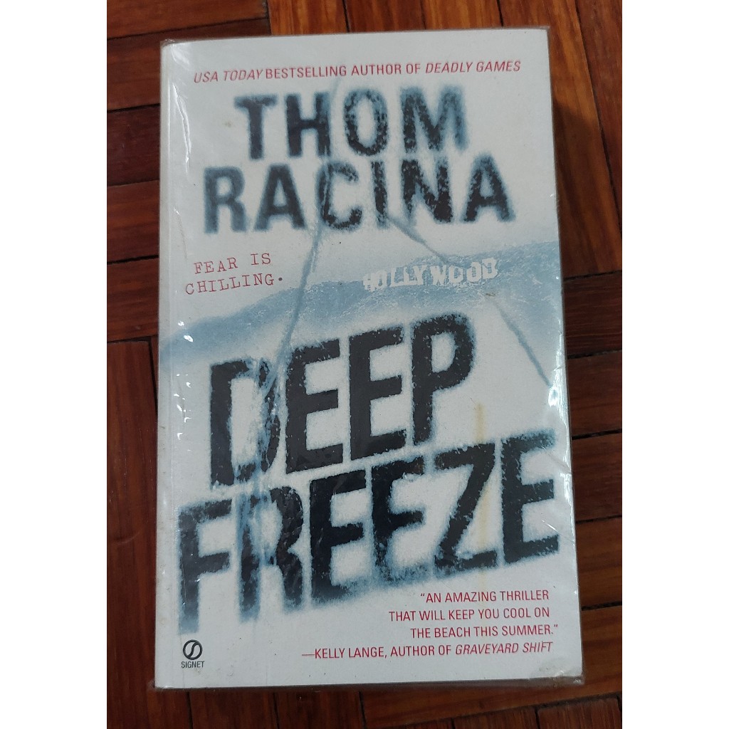 Deep Freeze by Thom Racina from Signet Novel (Pre-loved book) | Shopee ...