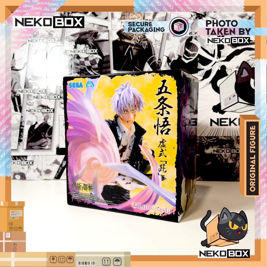 Original Anime Figure Jujutsu Kaisen Sega Luminasta Satoru Gojo Void ...