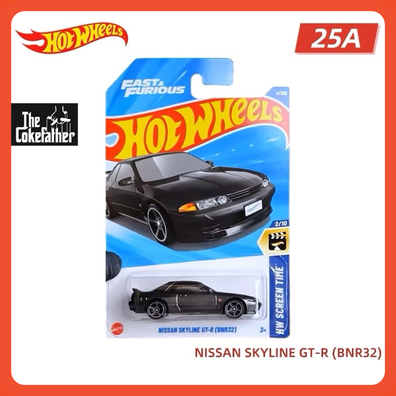 Hot Wheels Fast & Furious Nissan Skyline GT-R BNR32 / GTR R32 / 2025 Dash A / Case 25A / #4 ...