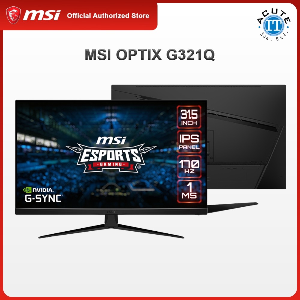 Msi Optix G321Q Gaming Monitor | Shopee Malaysia