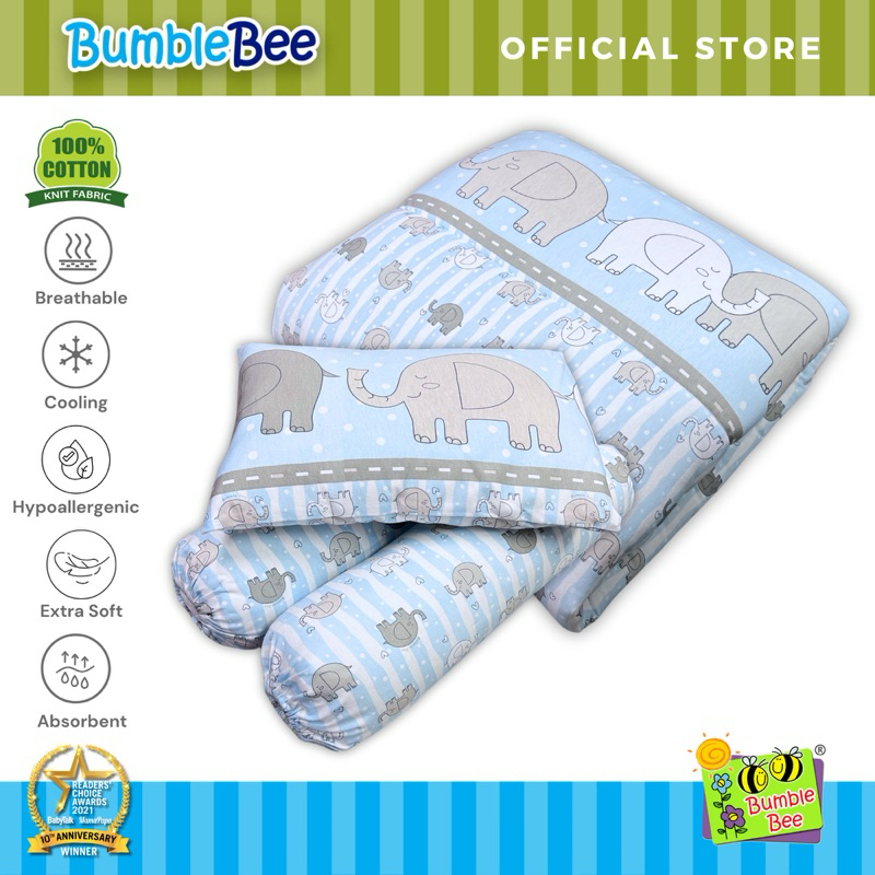 Bumble Bee Baby Comforter SET (4pcs) | Shopee Malaysia