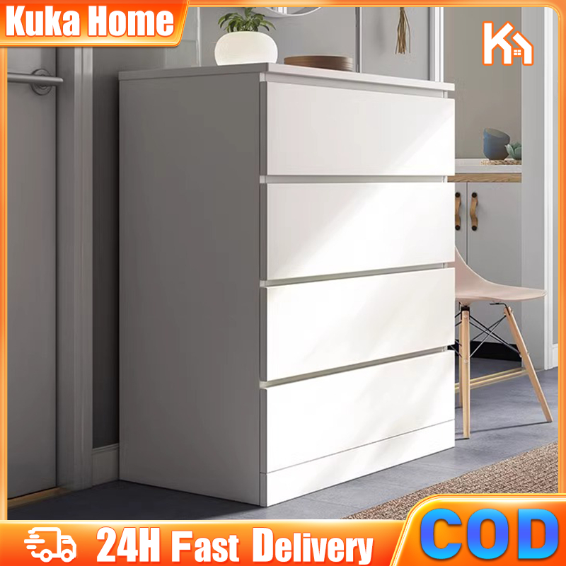 🌈Almari Baju murah 4/5 Layer Drawer Cabinet Storage Chest Drawer White ...
