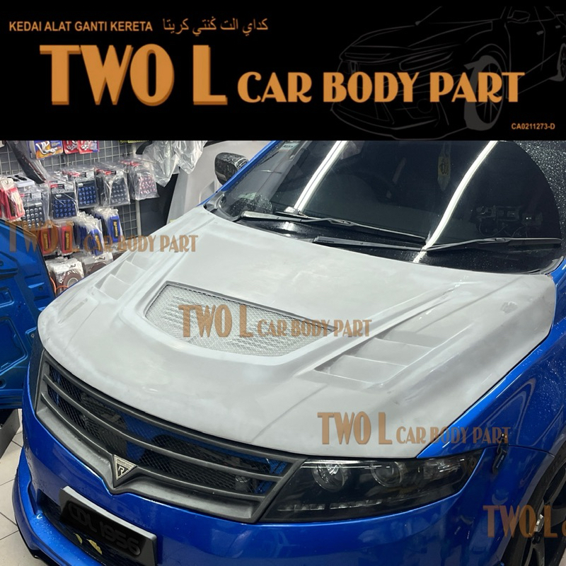 preve suprima s evo9 bonnet fibre bodykit | Shopee Malaysia