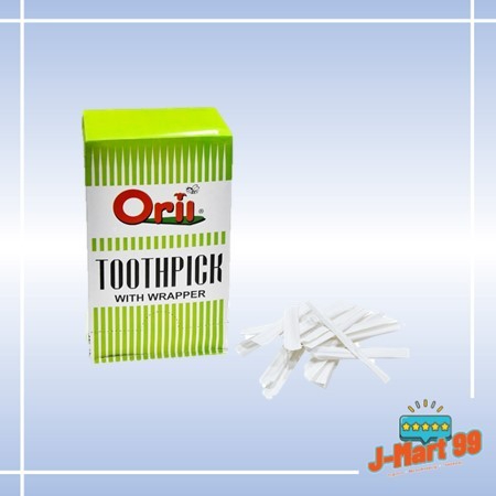 Orii Toothpick with paper wrapper, hygiene to use. Suitable for cafe ...