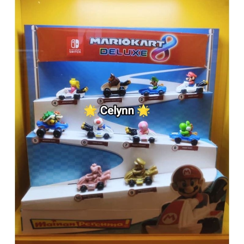 McDonald's McDonalds Mcd Mekdi 麦当劳马力欧玩具 Happy Meal Toy Mario Kart 2024 ...