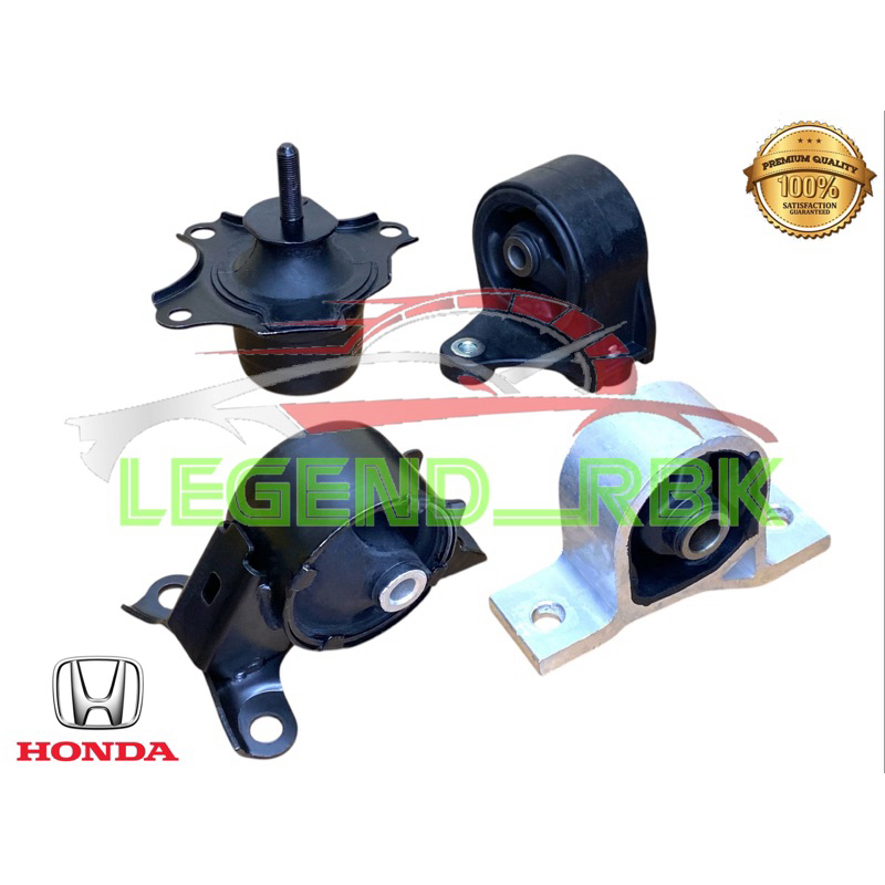 (4PCS) HONDA CIVIC ES S5A 1.7 AUTO & MANUAL ENGINE MOUNTING SET (PREMIUM QUALITY) | Shopee Malaysia