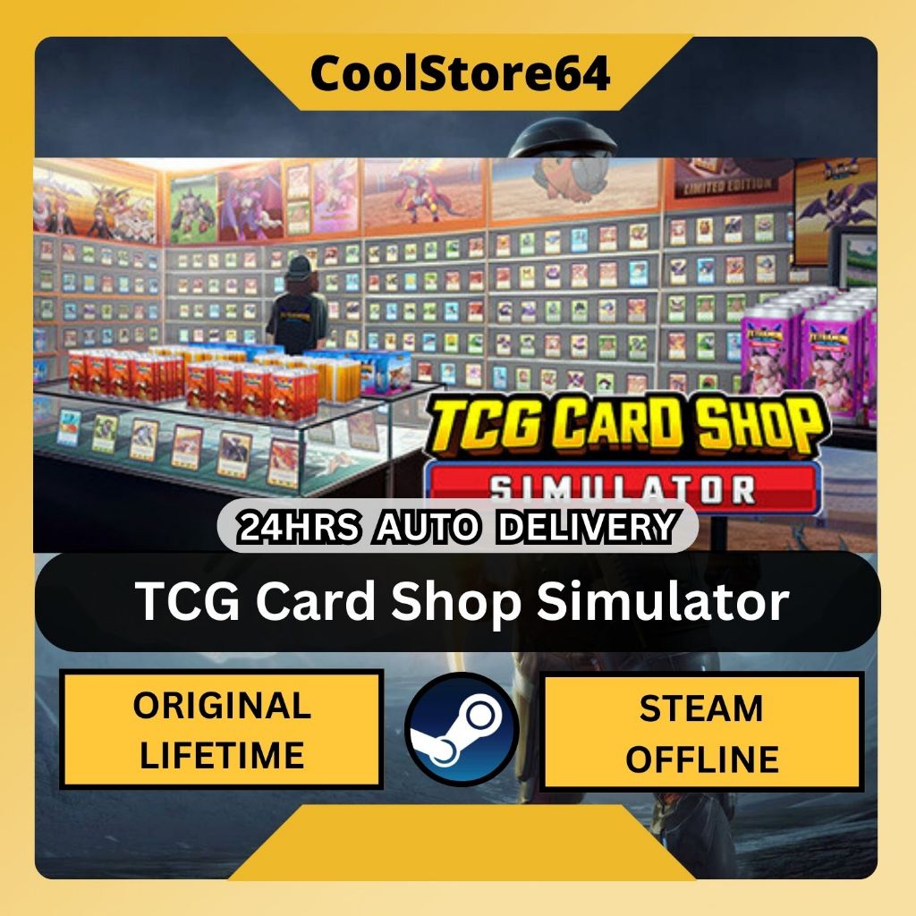 TCG Card Shop Simulator [Auto Delivery][Steam Offline] | LIFETIME | PC ...