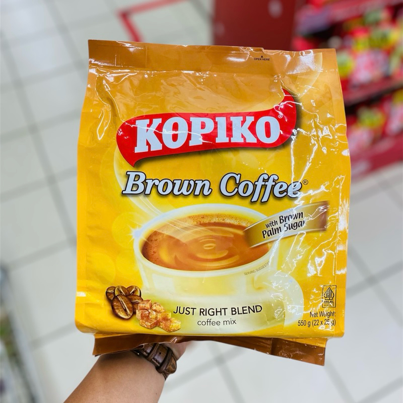 Kopiko Coffee Mix 550g (22x25g) - Brown | Shopee Malaysia
