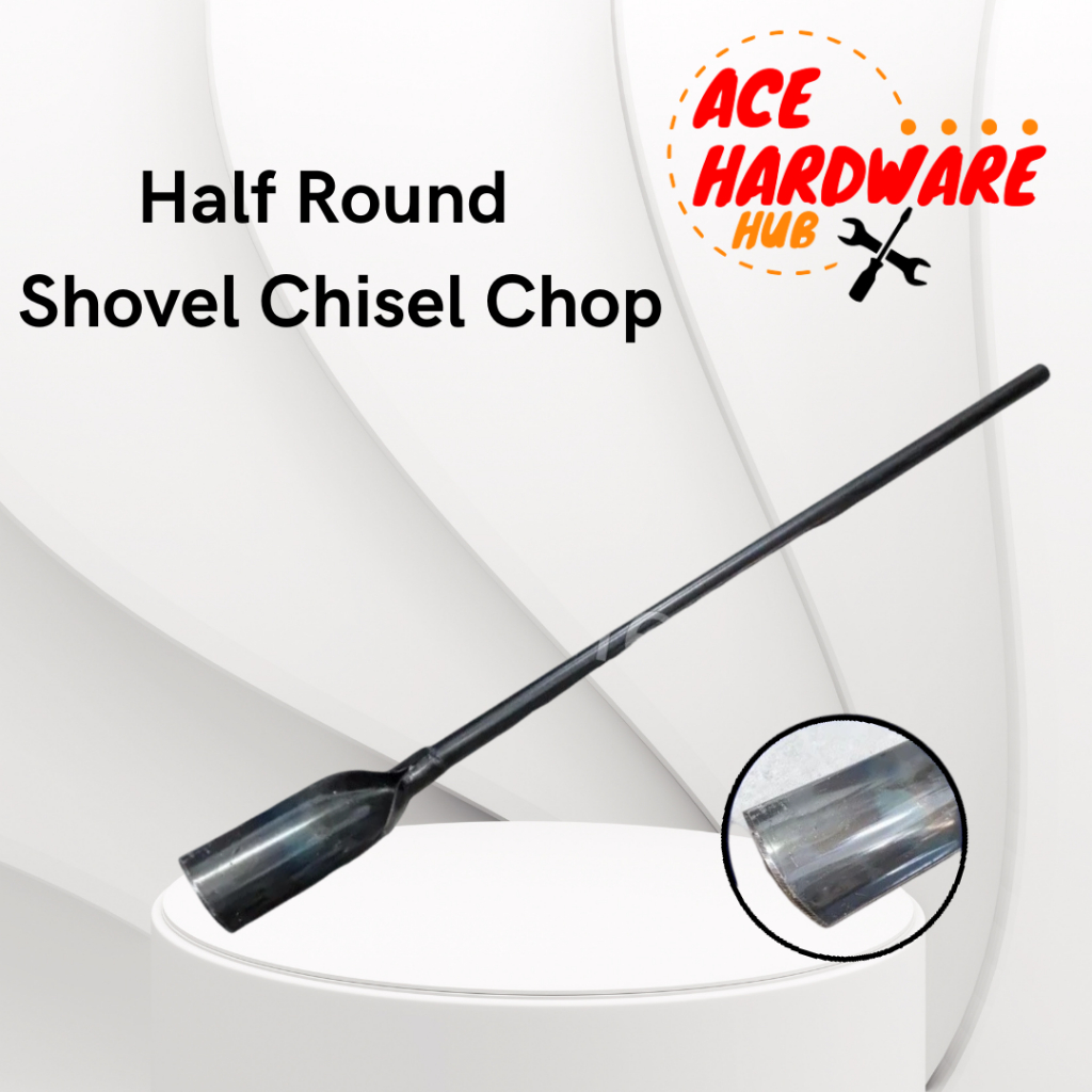 Half Round Soil Dig Shovel Chisel Chop Penggali Tanah Chop Tanah ...