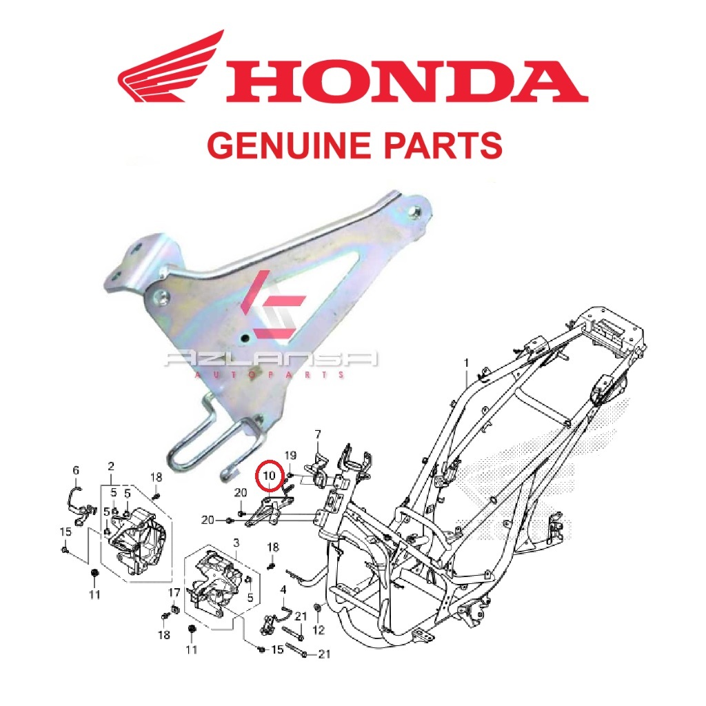 Stay Comp ECU ( 50622-K0W-N00 ) ADV 150 💯 Honda Original | Shopee Malaysia