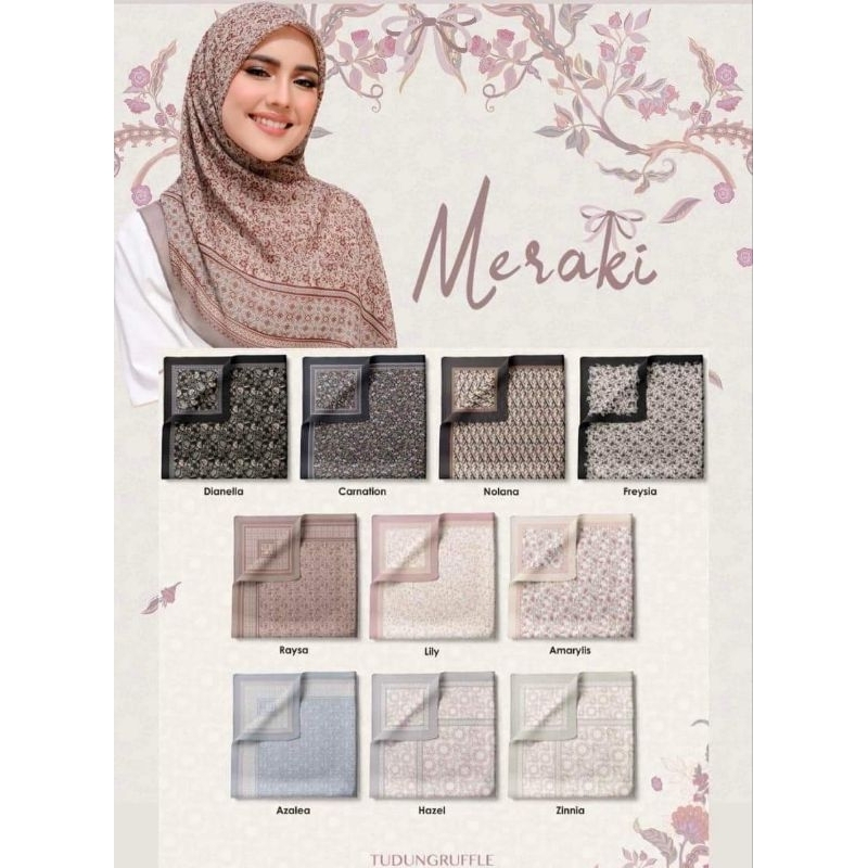 NIRMALA/ MESAKI TUDUNG RUFFLE | Shopee Malaysia