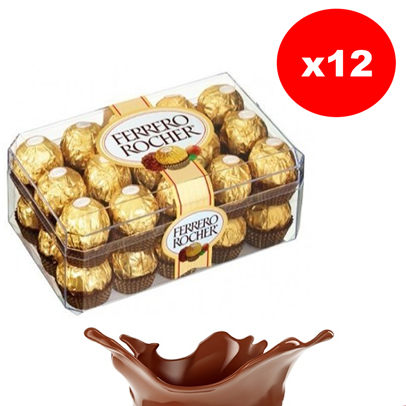 [CLEARANCE MADE IN ITALY] 12 box Ferrero Rocher T30 375g (EXP 24 ...
