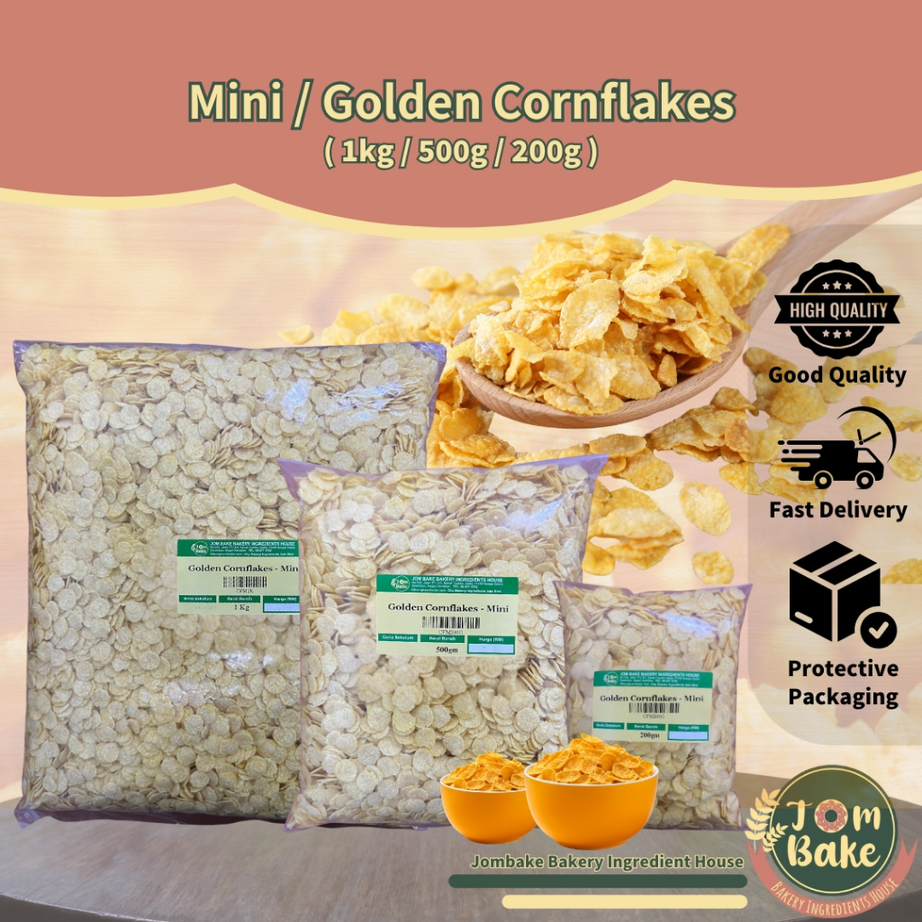 Mini / Golden Cornflakes [ 200g / 500g / 1kg ] | Shopee Malaysia