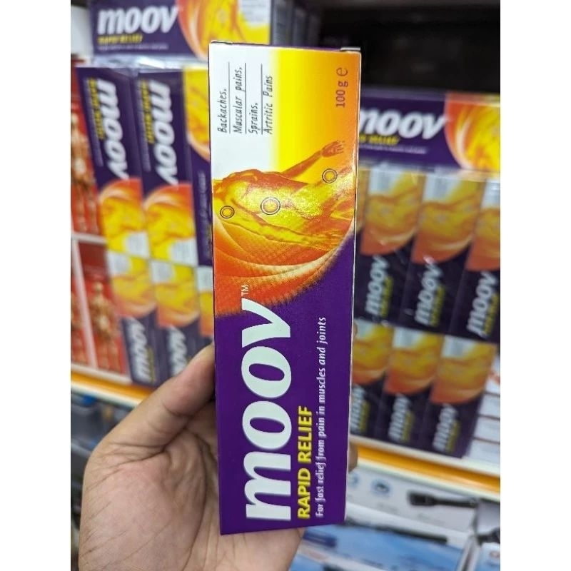 Moov Ointment rapid relief cream Ready Stock 50g, 100g | Shopee Malaysia
