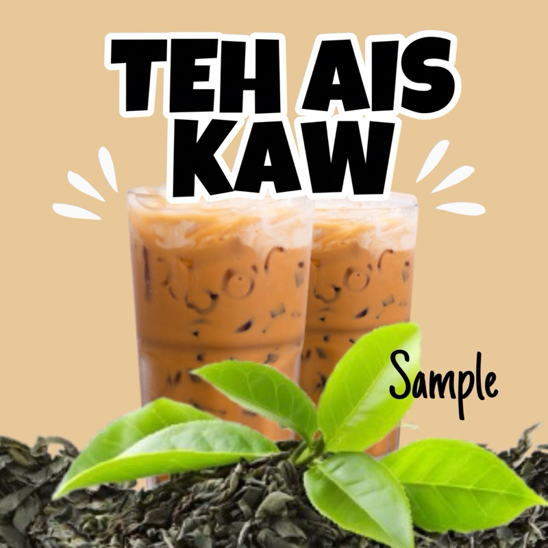 STICKER AIR BALANG TEH AIS KAW(KALIS AIR/TAK MUDAH TANGGAL) | Shopee ...