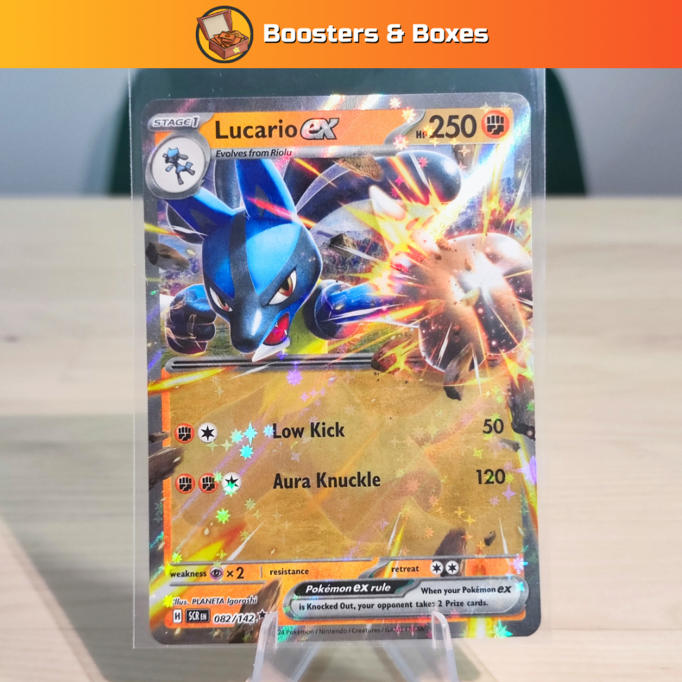 Lucario ex (082/142) [Scarlet & Violet: Stellar Crown] | Shopee Malaysia