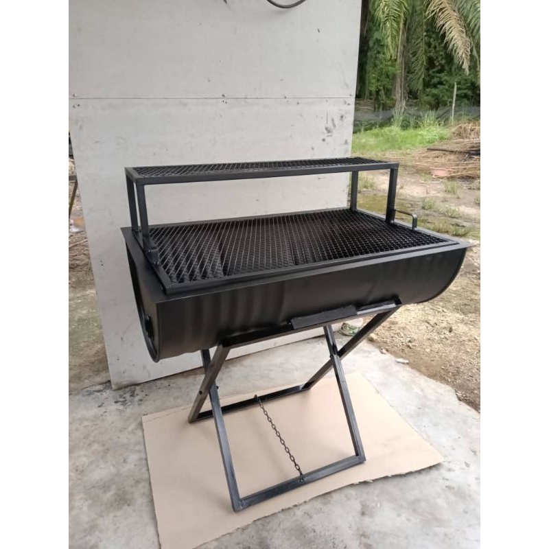 BBQ Grill Tong drum saiz 200L berpara | Shopee Malaysia