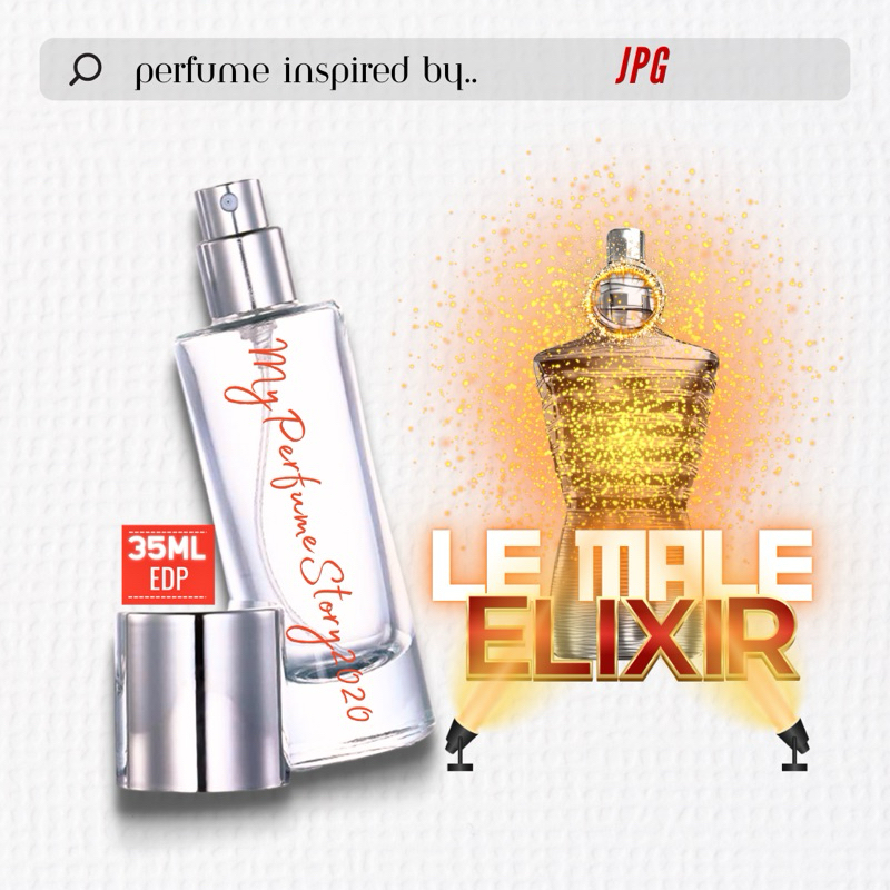 🔥NEW🔥Inspired Perfume by JPG Le Male Elixir Fragrance for Man | Shopee Malaysia