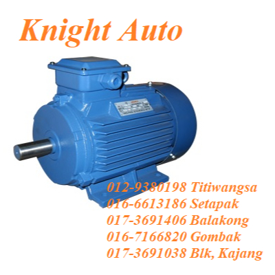 EUMA Three Phase Induction Motor Y2 Series 2P/4P | Shopee Malaysia