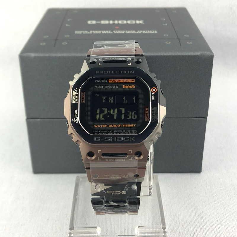 Casio G-Shock Titanium Virtual Camouflage Limited Edition GMW-B5000TVB ...