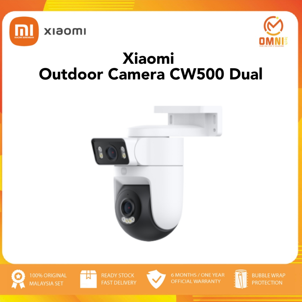 [READY STOCK ] Xiaomi Outdoor Camera Cw500 Dual | CCTV | Dual 2.5K ...