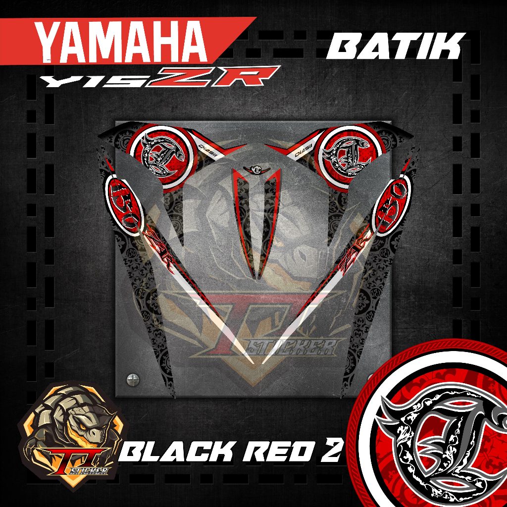YAMAHA YSUKU Y15ZR BATIK CUSTOM BODY STICKER STRIPE ( READY STOCK ...