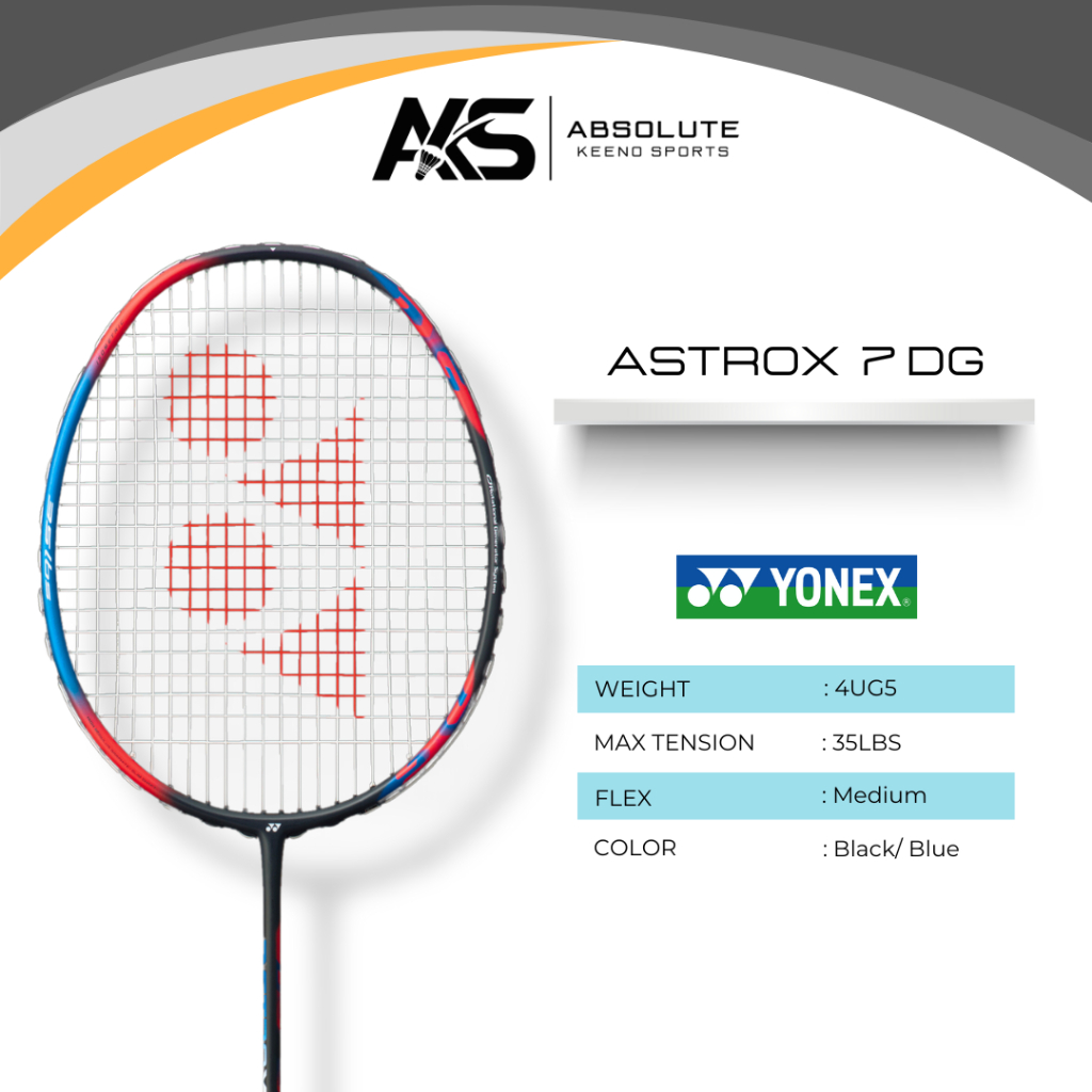 YONEX Astrox 7DG Badminton Racket | Shopee Malaysia