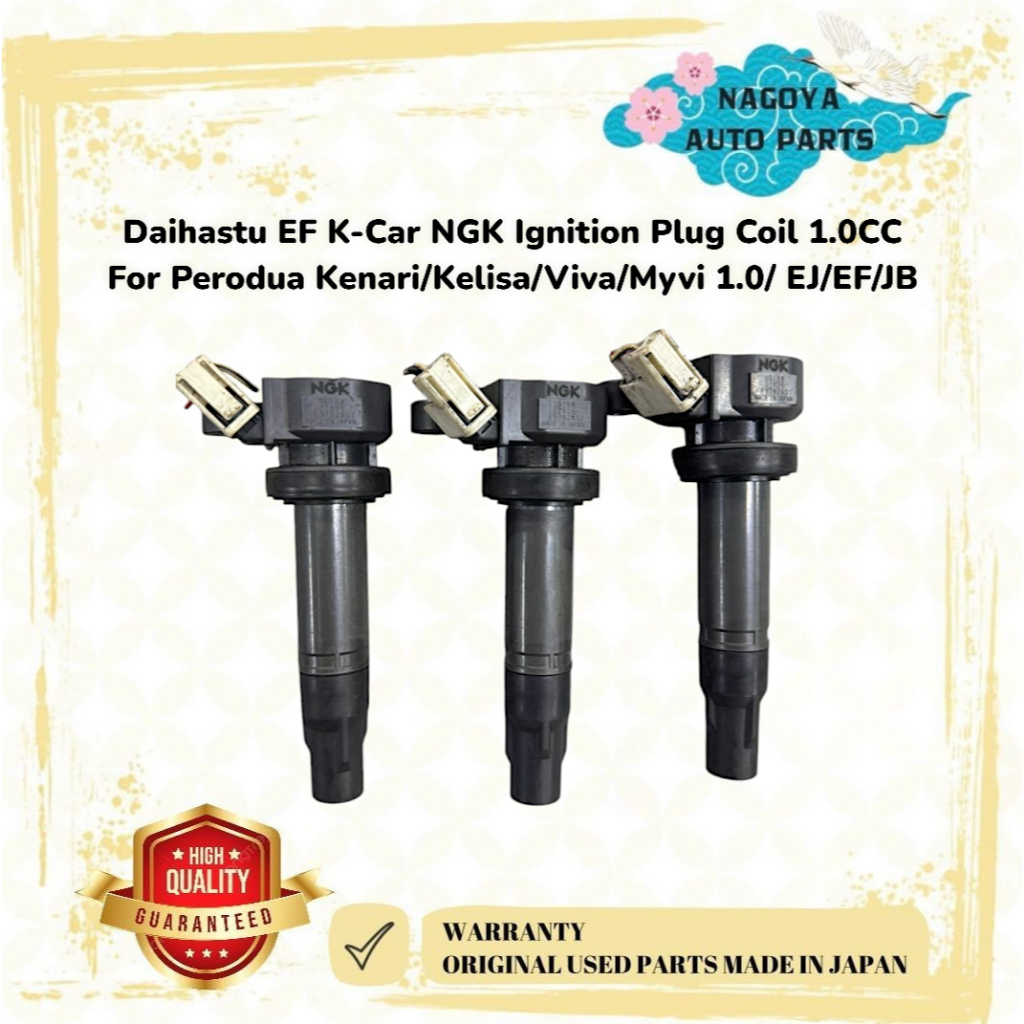 Daihastu EF K-Car NGK Ignition Plug Coil 1.0CC For Perodua Kenari ...
