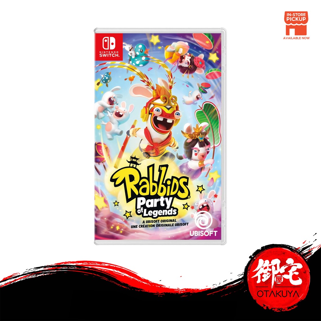 【6.6 SALE】Nintendo Switch Rabbids Party Of Legends (English Chinese ...