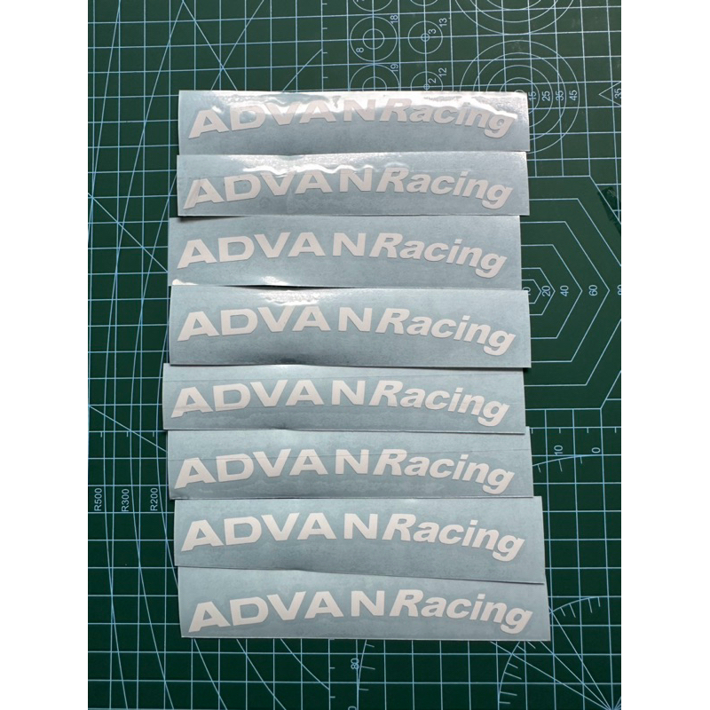 Sticker Rim Advan RG / Advan Racing | Shopee Malaysia