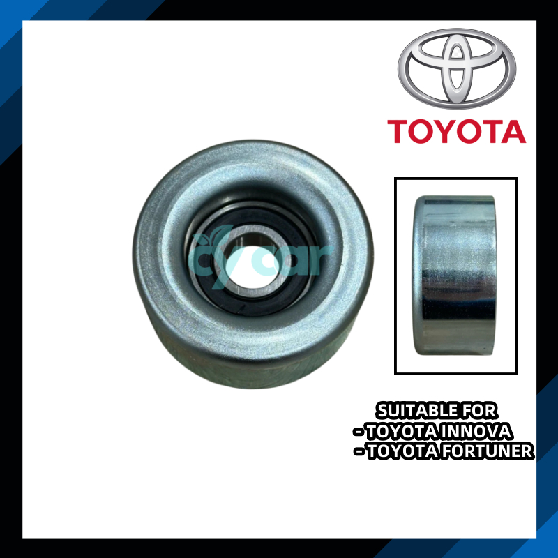 TOYOTA INNOVA FORTUNER IDLER PULLEY (70MM) BIG HOLE 16603-75010 16603 ...