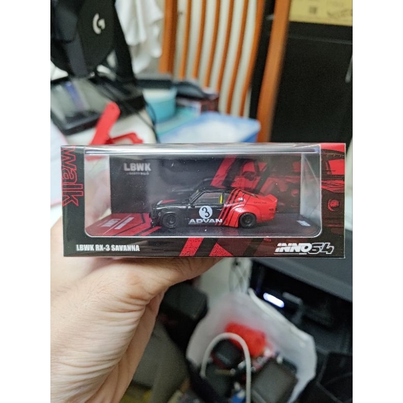 Inno64 LBWK MAZDA RX3 SAVANNA "ADVAN LIVERY" | Shopee Malaysia