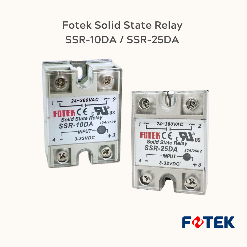 Fotek Solid State Relay SSR-10DA / SSR-25DA | Shopee Malaysia