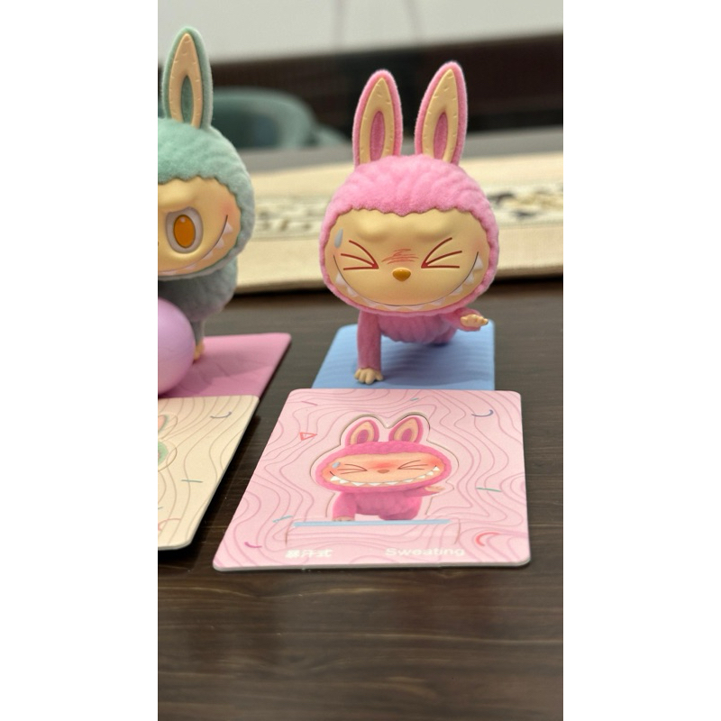 labubu lazy yoga new from popmart | Shopee Malaysia