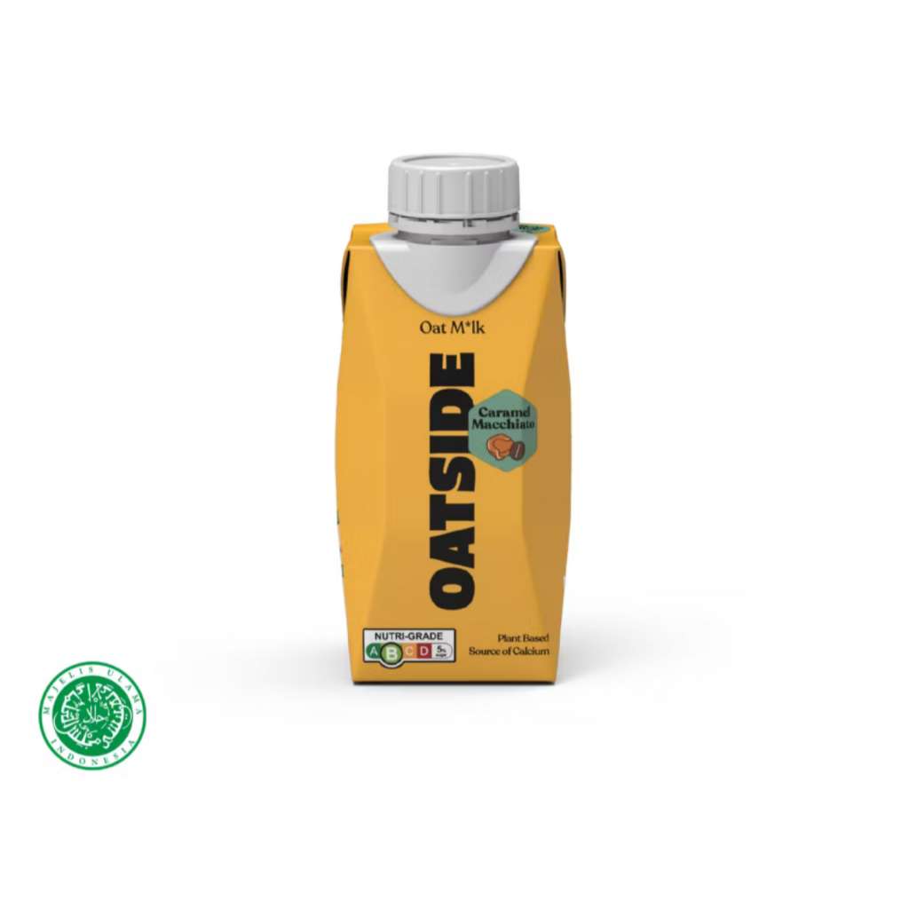 (READY STOCK) OATSIDE Original Mini Mocha Flavor Oat Milk 200ml Caramel ...