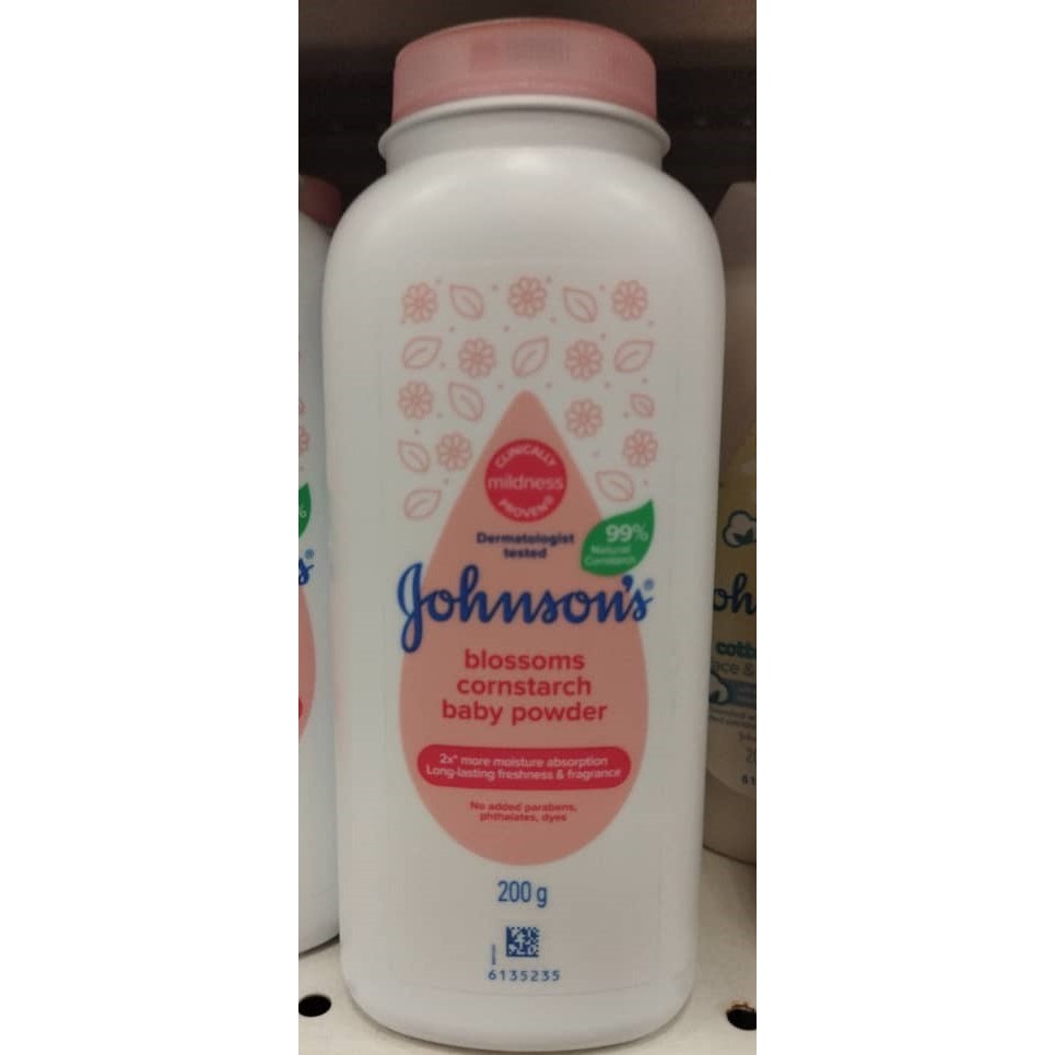 Johnson's Blossoms Cornstarch Baby Powder 100g/200g | Shopee Malaysia