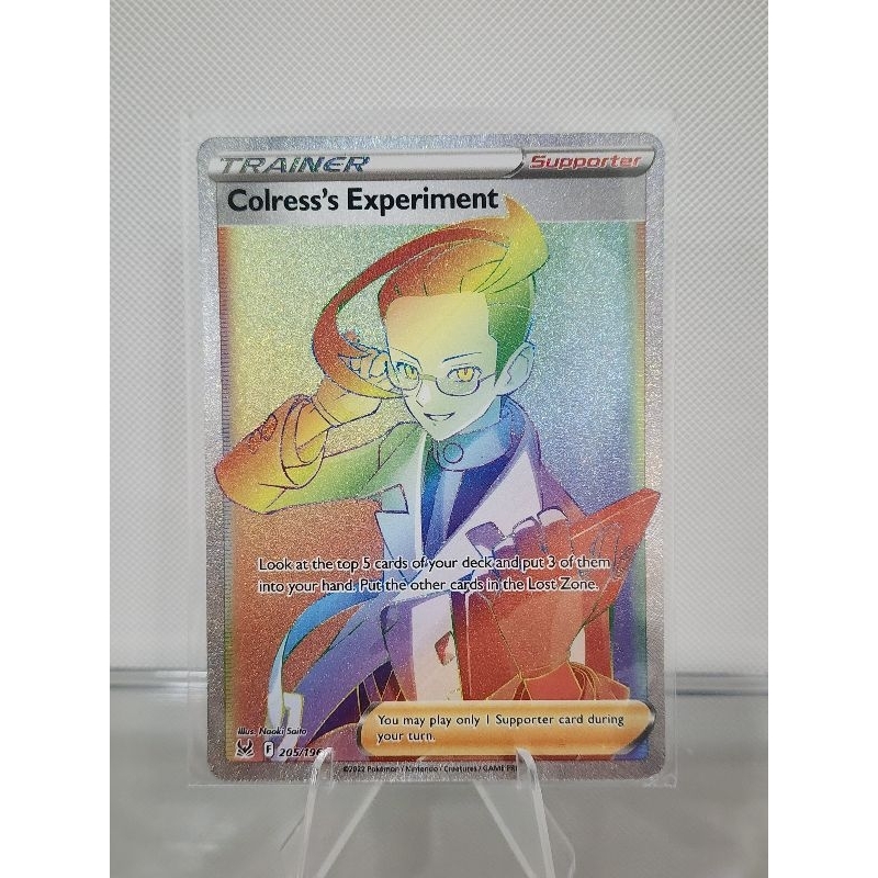 2022 Colress's Experiment Card (Full Art Holo) | Shopee Malaysia
